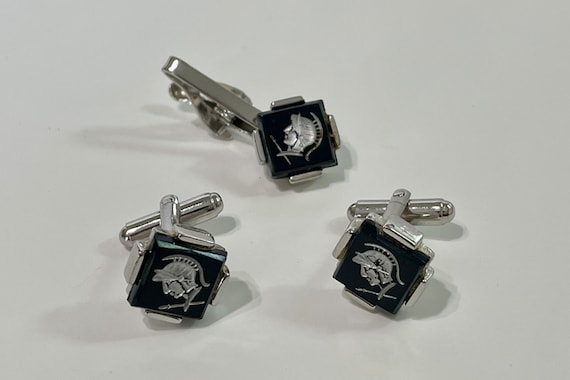 Cuff Link Sets- Vintage Multi Brand CuffLink Sets Mas… - Gem