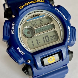 G-shock DW-9052 / Casio 3232/ Blue & Yellow - Etsy