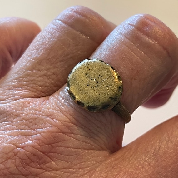 Ancient Medieval European Signet Ring- 10-12th CENTUR… - Gem
