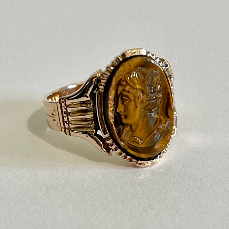 Cameo Ring - Etsy