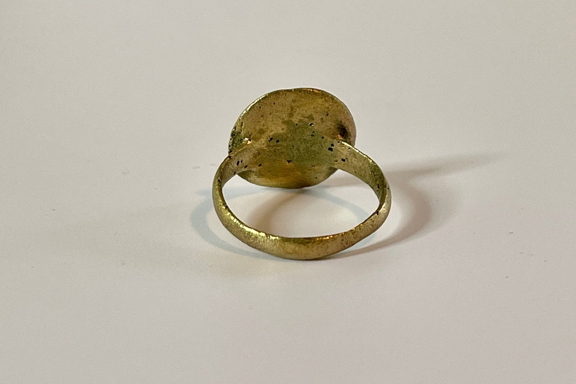 Anglo Saxon Ring 7TH-10TH CENTURY AD SZ 5 1/4 Certificate - Etsy