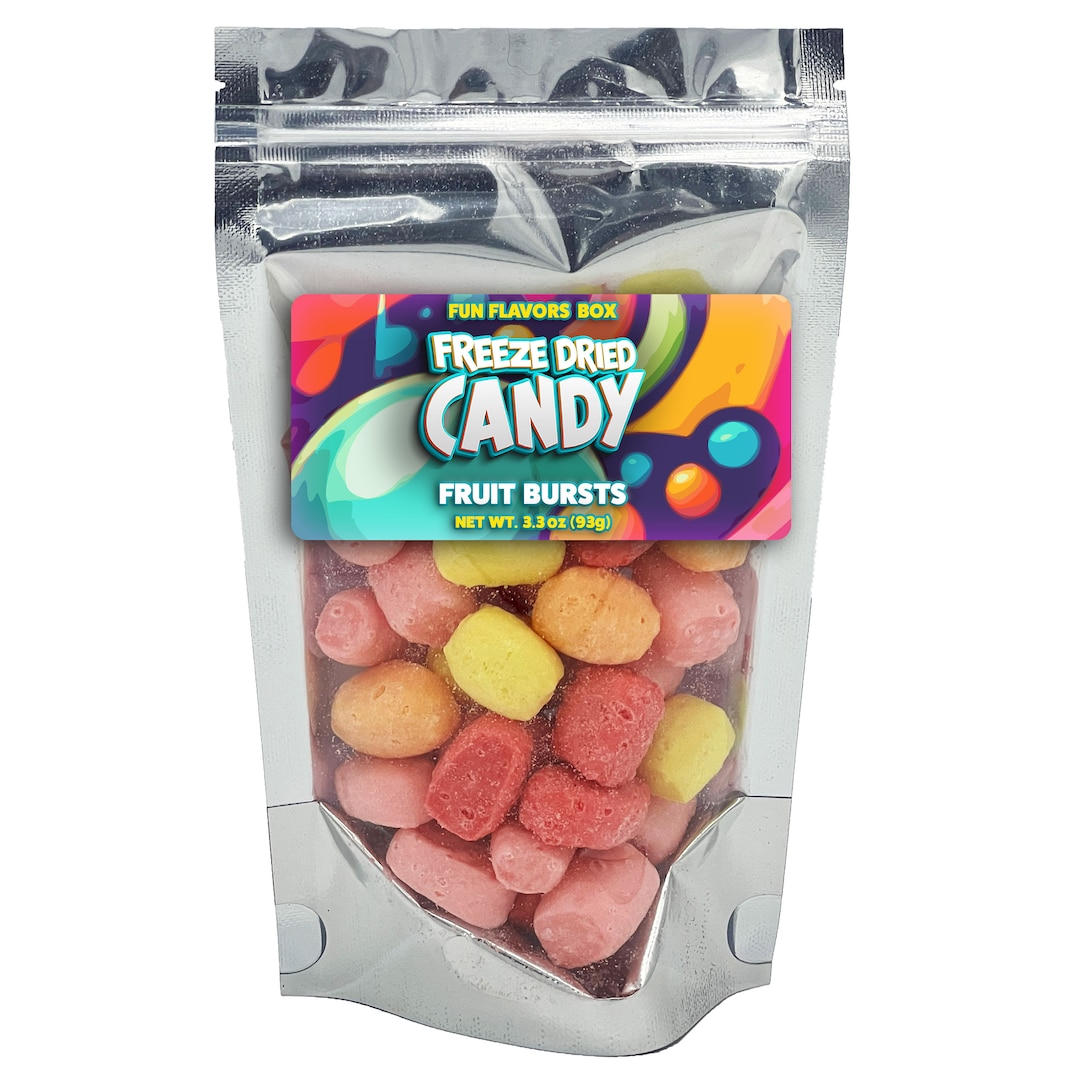 Freeze Dried Candy Fruit Burst Variety Pack – Crunchy Candy Snack ...