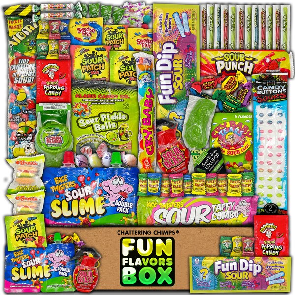 Sour Candy Box - Etsy