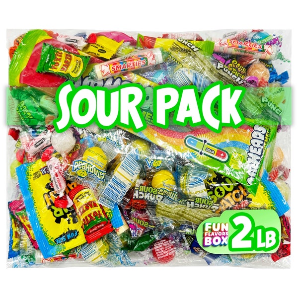 Sour Candy Box - Etsy