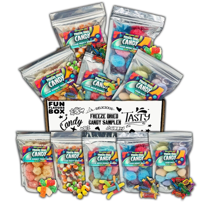 Sour Candy Box - Etsy