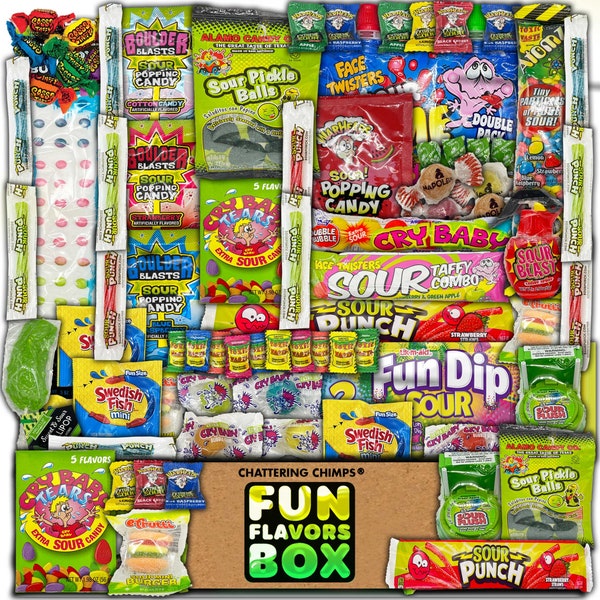 Sour Candy Box - Etsy