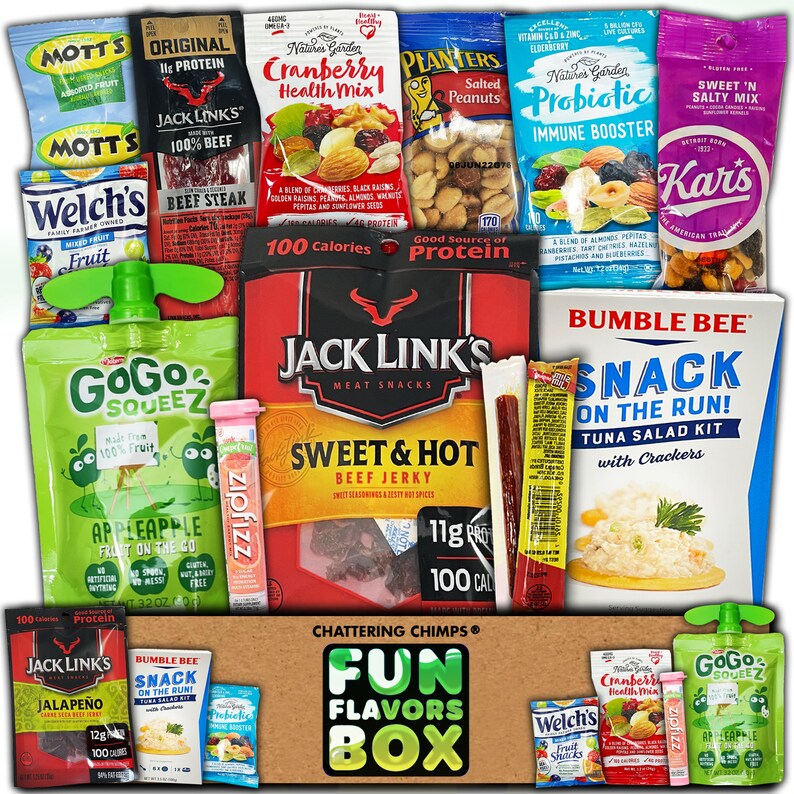 Healthy Foods Gift Snack Care Package Box Nutritious Low Carb - Etsy