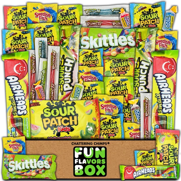 Sour Candy Box - Etsy