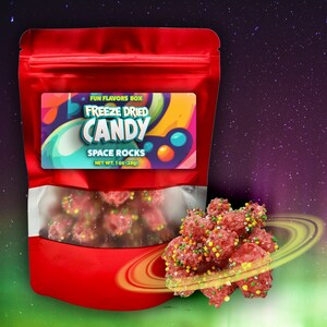 Freeze Dried Candy Space Rocks Variety Pack Crunch Treats for Him, Her ...
