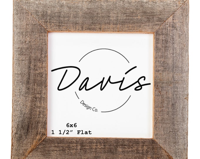 6x6 Tile Frame, Craftsman/mission Style Frame, Arts and Crafts, Quarter ...