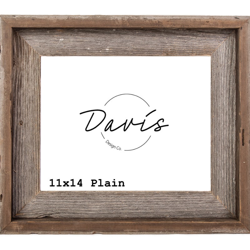 11x14 Rustic Frame - Etsy