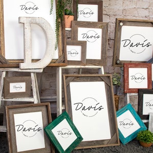 11 X 14 Shotgun Frame Rustic Barnwood Barn Wood Frame Weathered ...