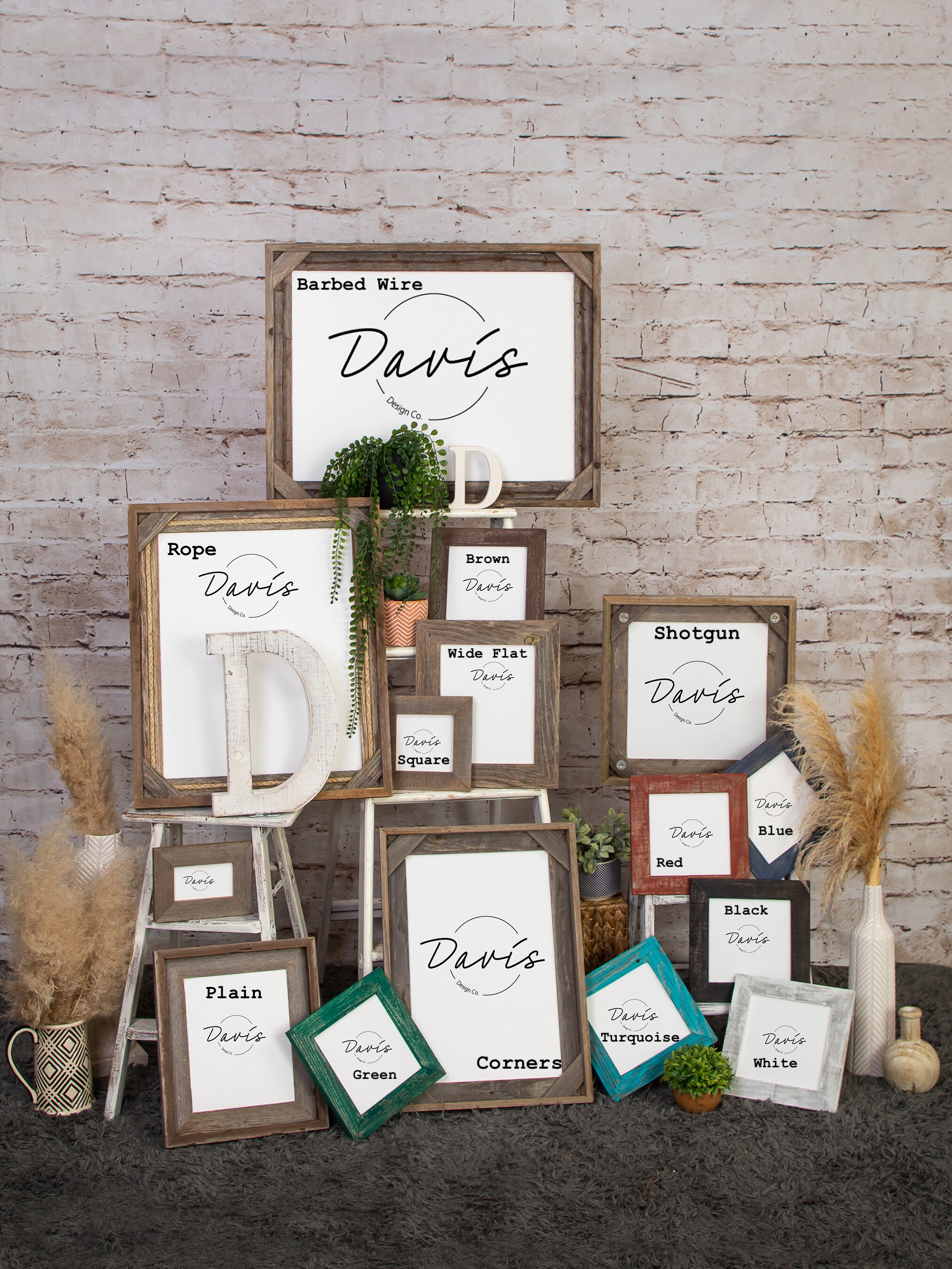 8 X 10 Barbed Wire Rustic Barnwood Barn Wood Frame Weathered - Etsy