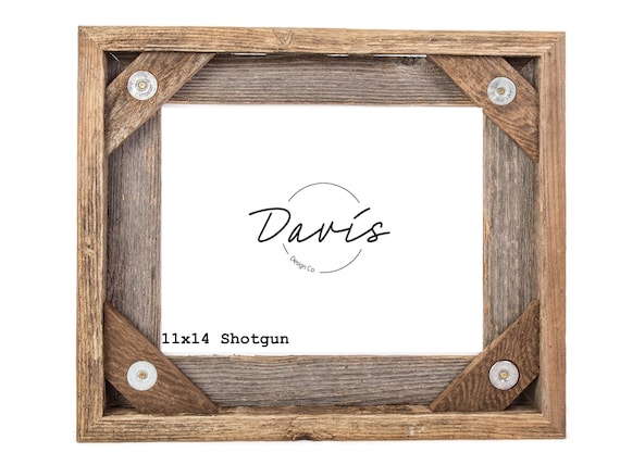11 X 14 Shotgun Frame Rustic Barnwood Barn Wood Frame - Etsy