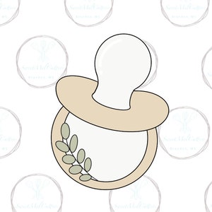 Pacifier Cookie Cutter - Etsy