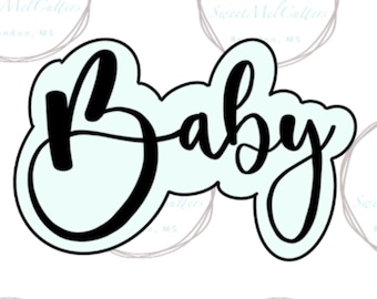 Fiesta Word Plaque Cookie Cutter Script Lettering Perfect for Cinco De ...