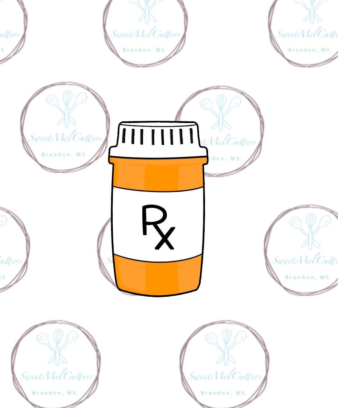 Prescription Bottle Cookie Cutter - Etsy