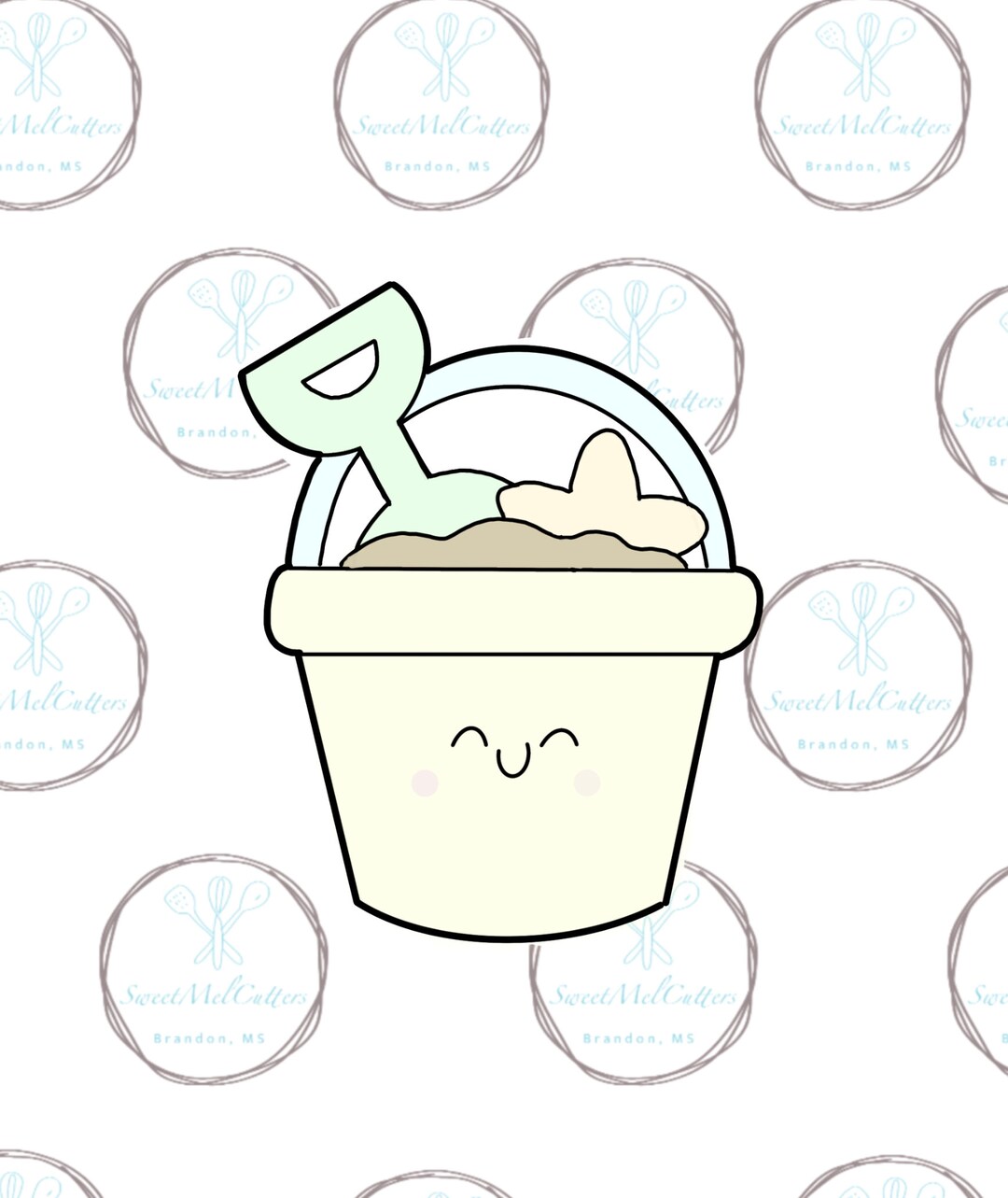 Sand Bucket Cookie Cutter - Etsy