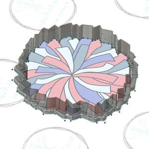 Pom Pom Cookie Cutter STL File Instant Download - Etsy