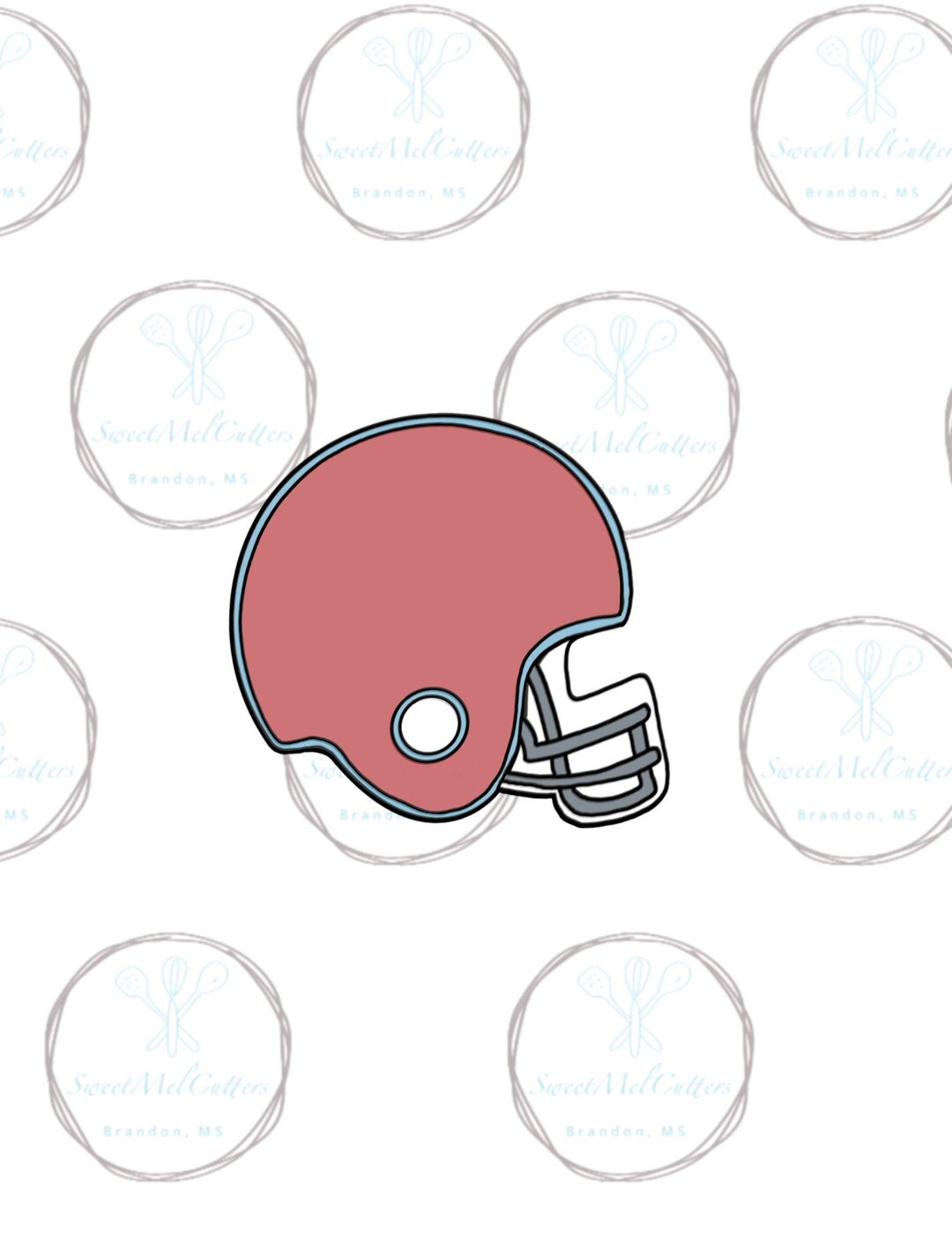 Football Helmet Cookie Cutter - Etsy