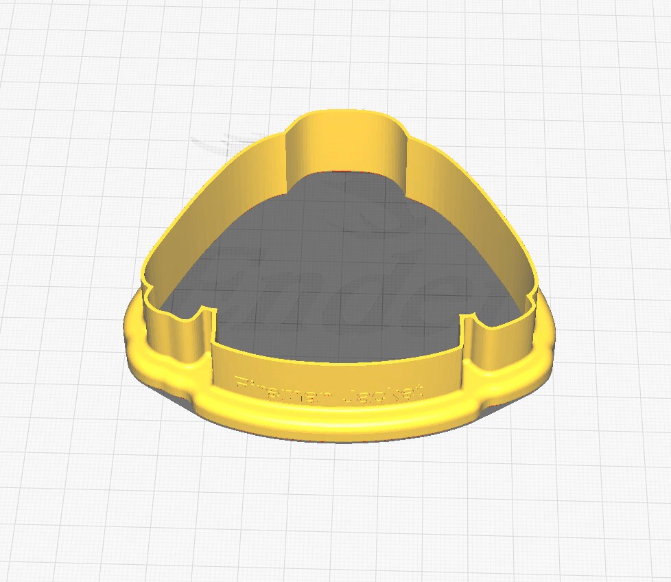 Fireman Jacket Cookie Cutter - Etsy