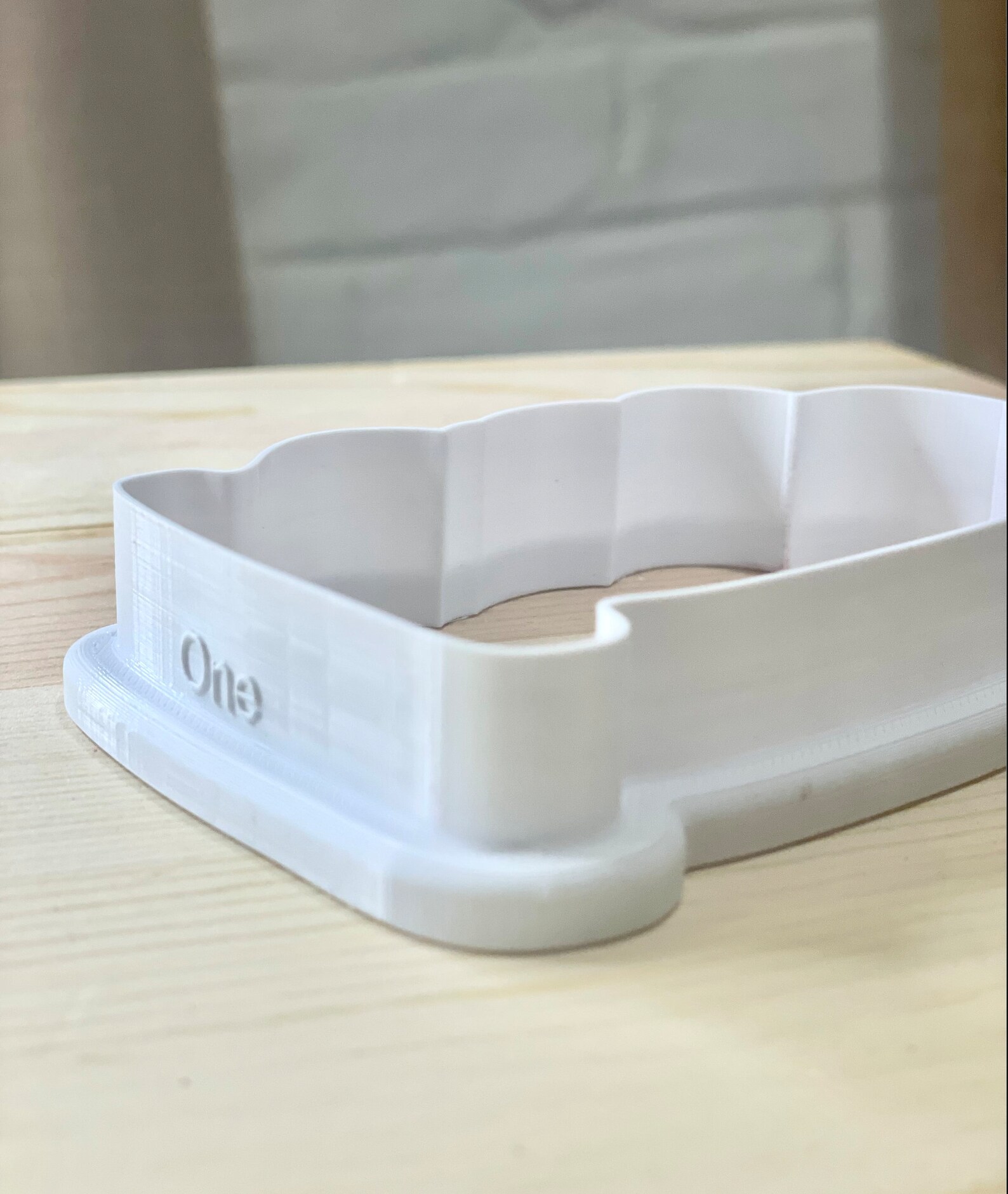 Number One Cookie Cutter - Etsy