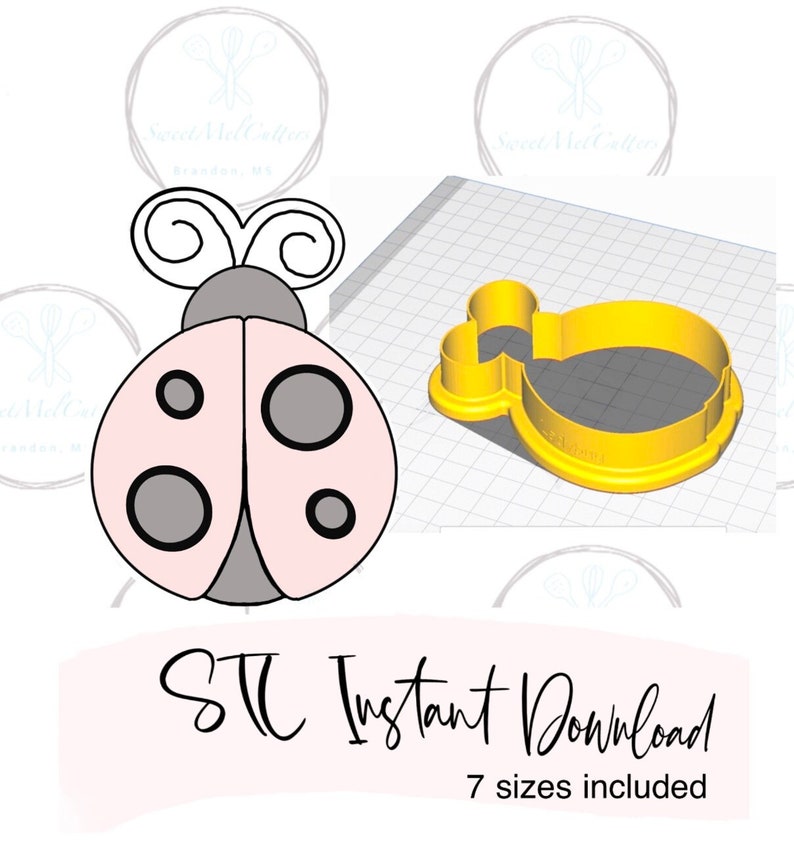 Ladybug STL File Instant Download - Etsy