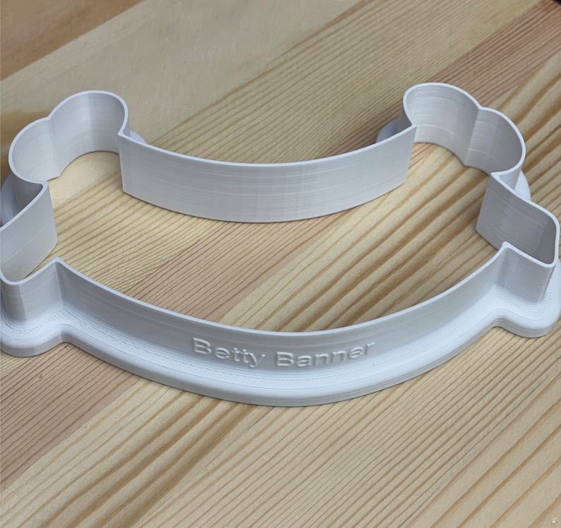 Betty Banner STL File Instant Download - Etsy