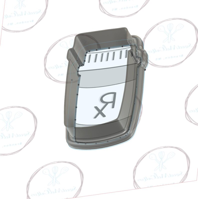 Prescription Bottle Cookie Cutter - Etsy