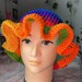 Crochet Rainbow Ruffle Hat Crochet Bucket Hat Wavy Brim - Etsy