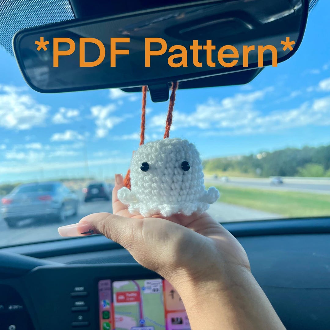 Crochet Mini Ghost Plushie PATTERN Crochet Plushie Pattern Halloween ...