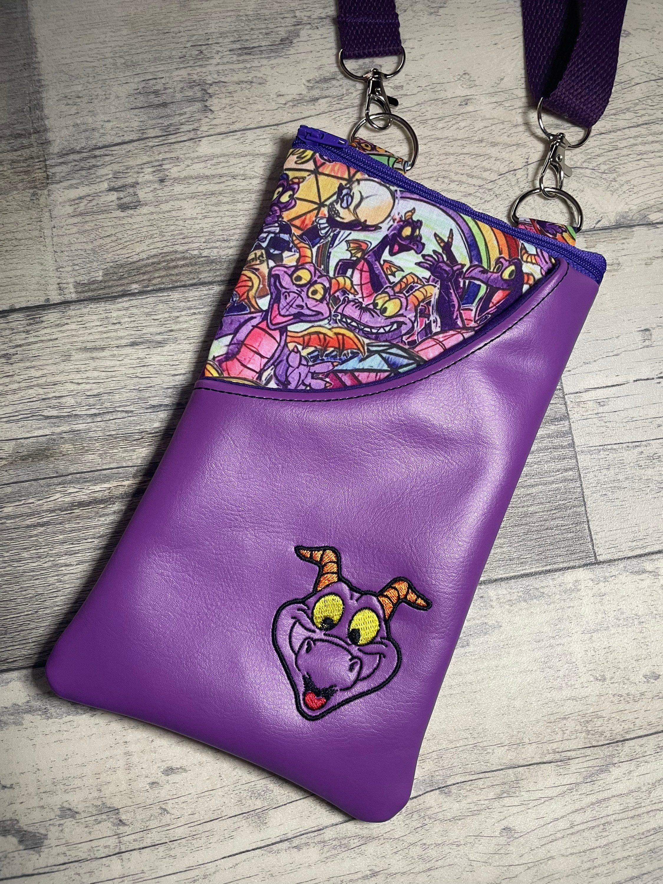 Handmade Fully Lined Disney Figment Style Epcot Cross Body - Etsy