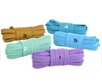 Full Vibrant Round Style Shoelaces Colorful Fantastic Laces | Etsy