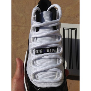 JORDAN 11 Mens Thick Shoelaces Replacement Laces for Adult Size AJ 11 ...