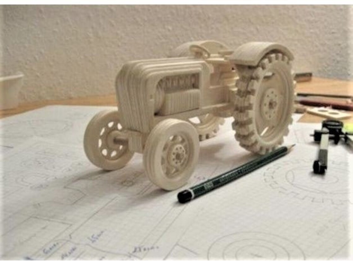 Cnc Router Files DXF Tractor 4 Mm Dxf Plasma Cnc Files for | Etsy