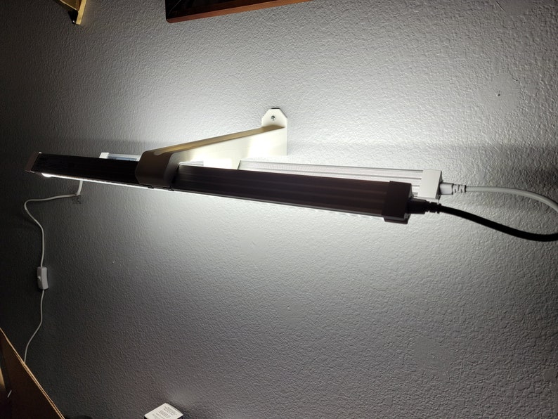 Rigid LED Light Bar Wall Supported Mounting Bracket for - Etsy