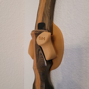 Custom Wall Mount for Recurve Archery Bow and Riser | 3D Printed - Etsy