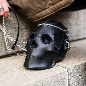 PDF Pattern Leather Skull Bag - Etsy