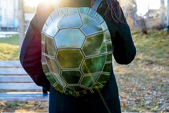 PDF Pattern Leather Turtle Shell Backpack — Paintyee Designs