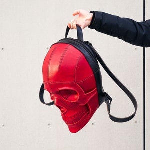 PDF Pattern Leather Skull Backpack - Etsy