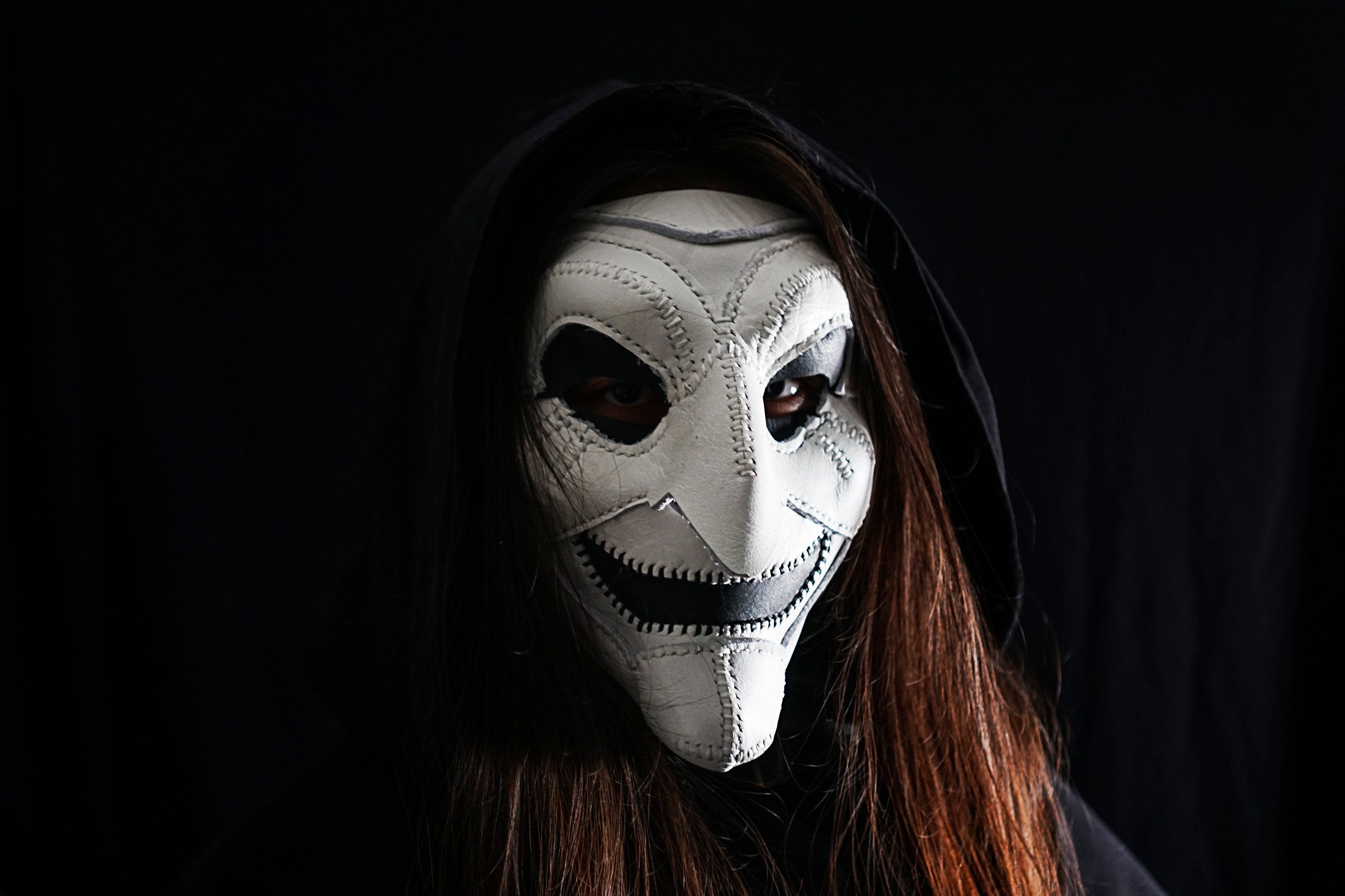 PDF Pattern Leather Witch Mask - Etsy