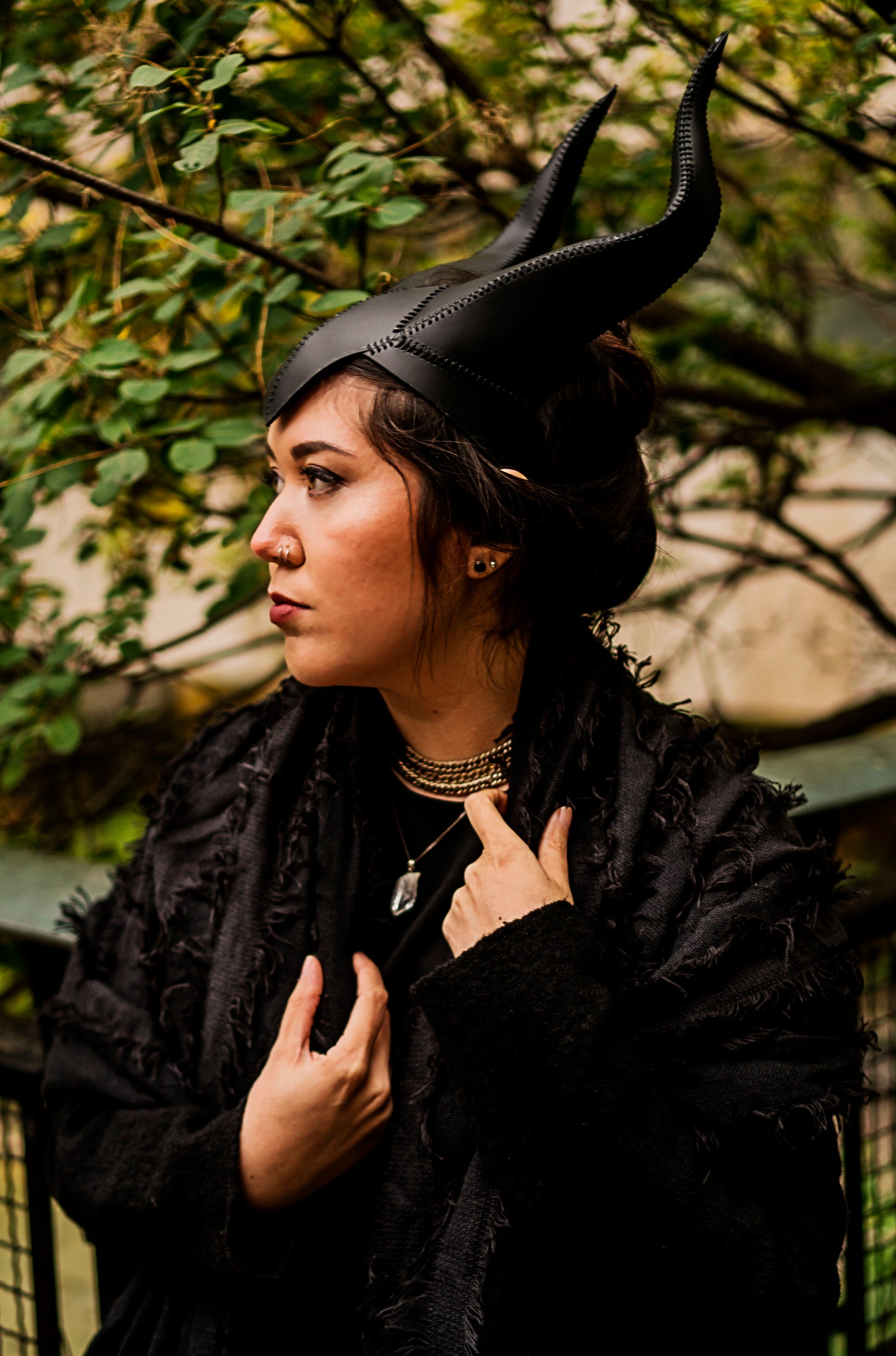 PDF Pattern Leather Horns Headpiece - Etsy