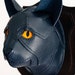 PDF Pattern Leather Cat Head Mount - Etsy