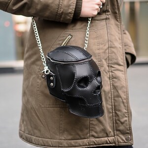 PDF Pattern Leather Skull Bag - Etsy