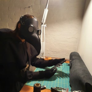 PDF Pattern Plague Doctor Leather Mask - Etsy