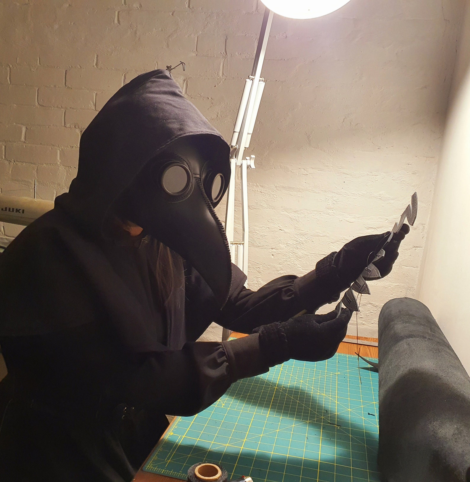 PDF Pattern Plague Doctor Leather Mask | Etsy