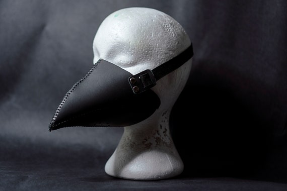 PDF Pattern Leather Plague Doctor Half Mask — Paintyee Designs