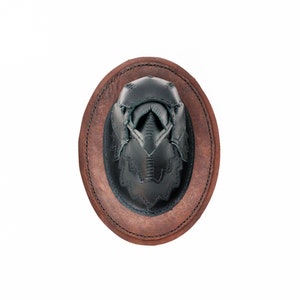 PDF Pattern Leather Raven Head Wall Mount - Etsy