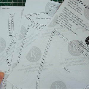 PDF Pattern Leather Skull Backpack - Etsy