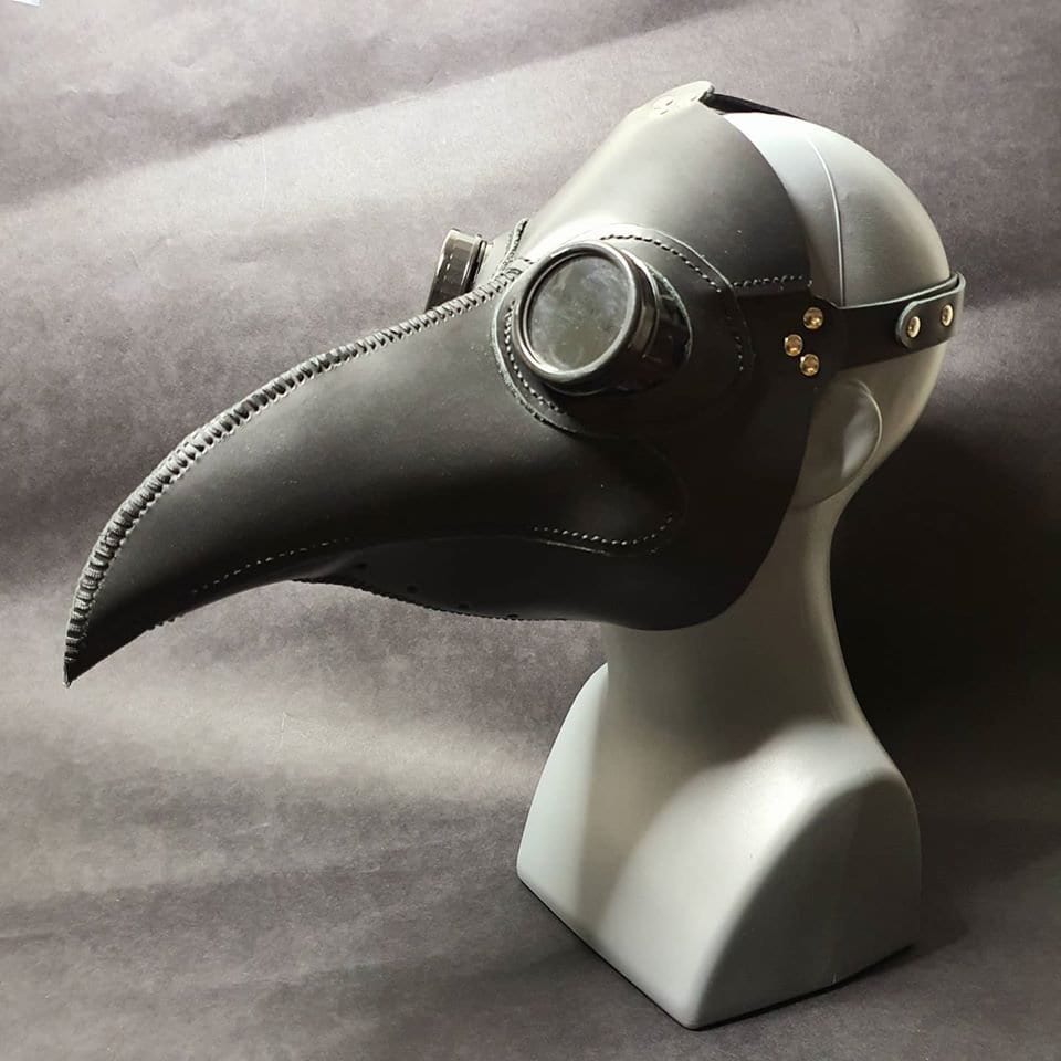 PDF Pattern Plague Doctor Leather Mask - Etsy Canada
